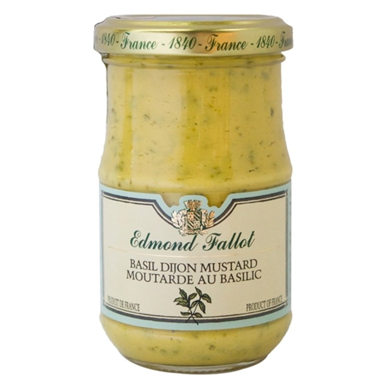 Edmond Fallot Basil Dijon Mustard – Genesis Kitchen